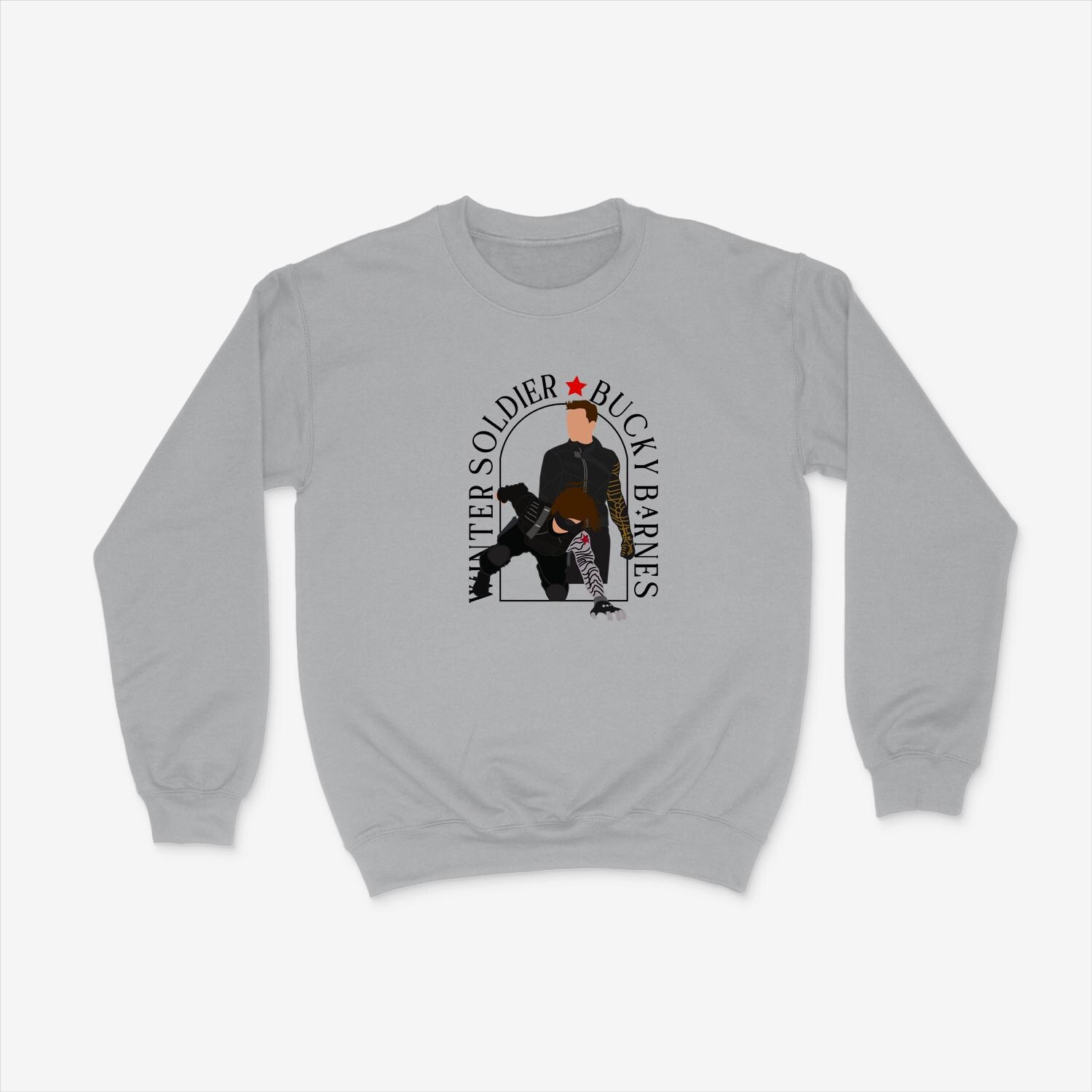 Winter Soldier to Bucky Transformation Sweater - Etsy