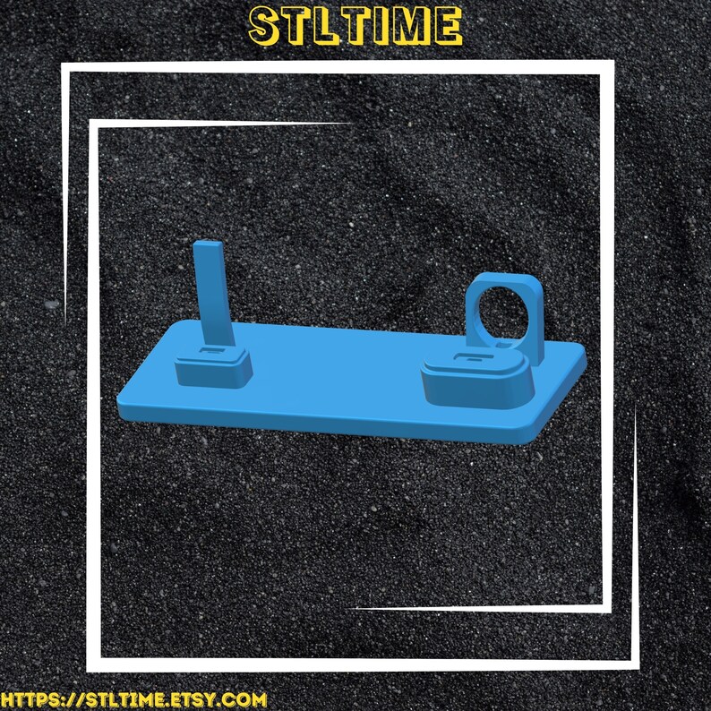 Modern Desk Organizer, 3d Print Stl ,desktop Phone Holder Stl ...