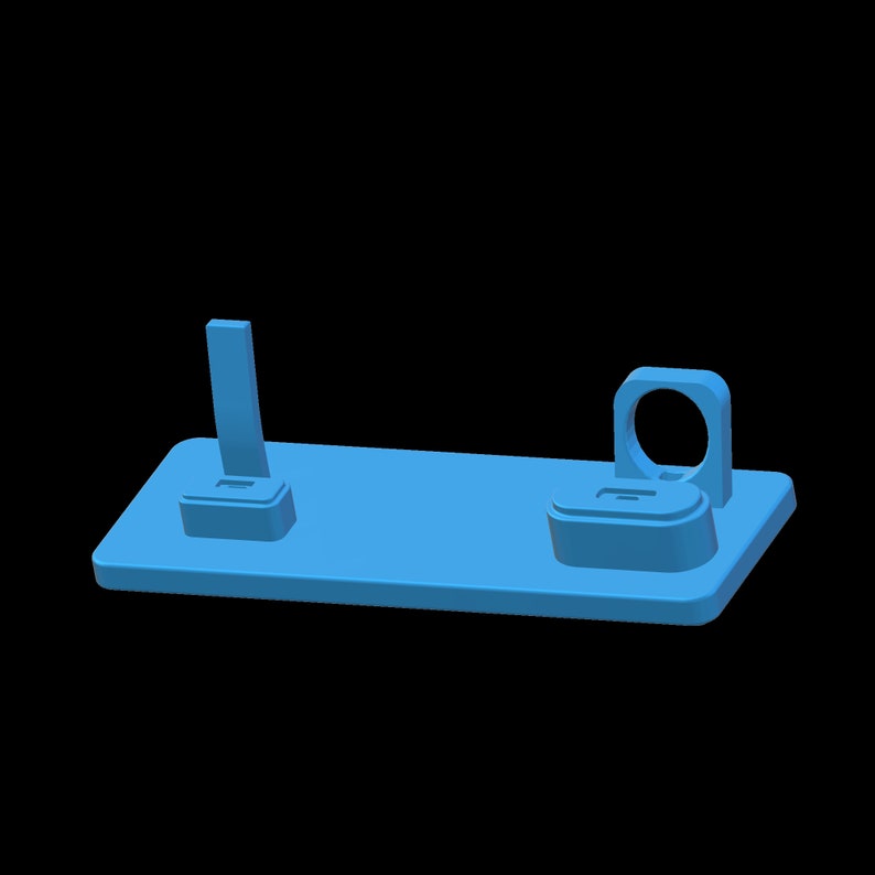 Modern Desk Organizer 3d Print Stl ,desktop Phone Holder Stl, Telephone ...