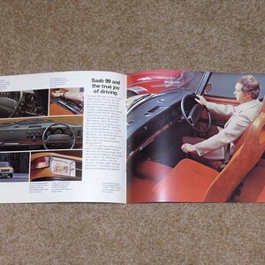 1975-76 SAAB 99 GL SALOON Sales Brochure Mint Condition Best Available ...