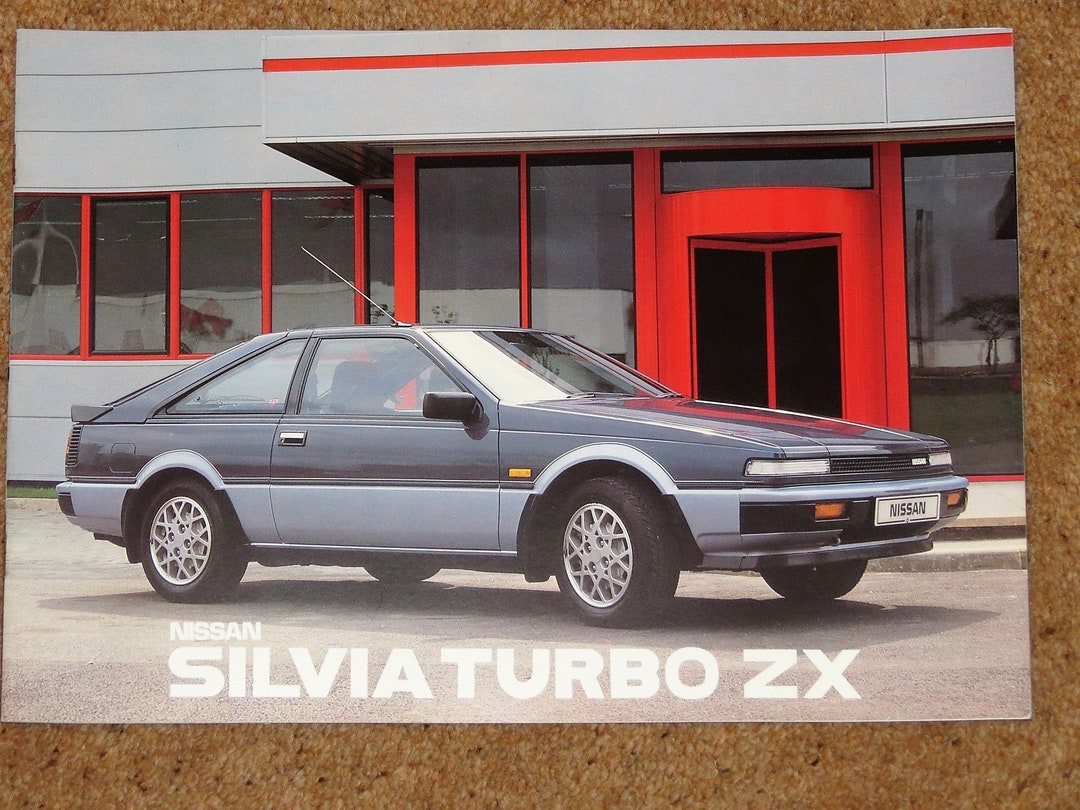 1986 Nissan Silvia Turbo ZX & DOHC S12 Sales Brochure - Etsy