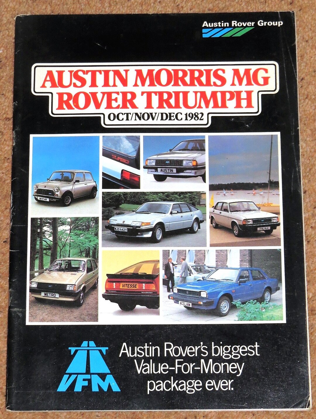 1982 AUSTIN ROVER Range Sales Brochure - Etsy