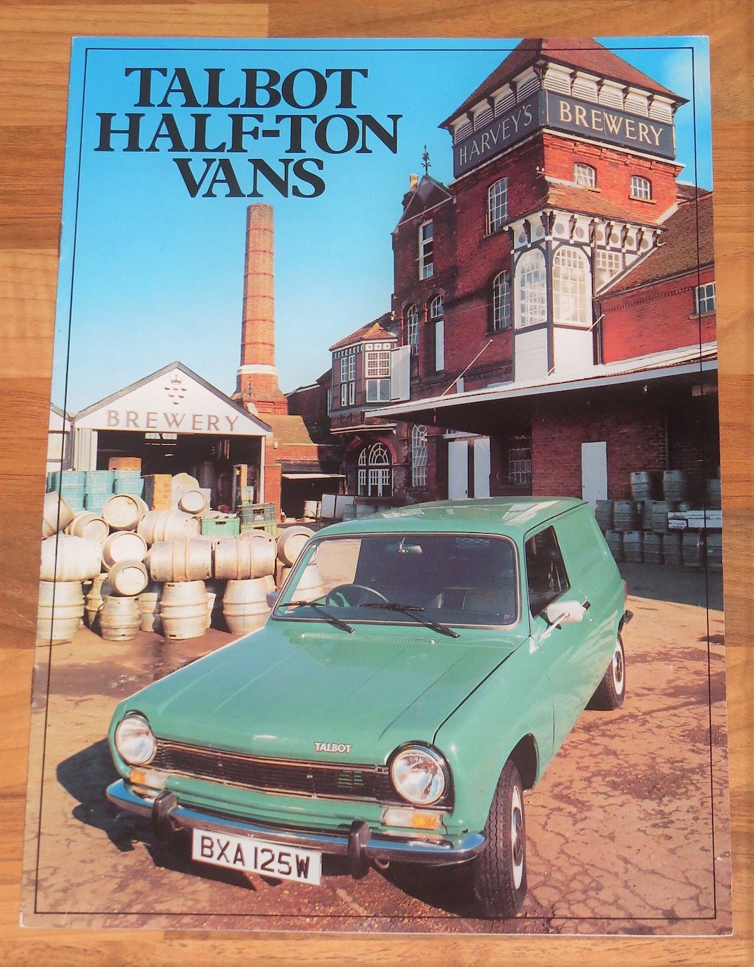 1981-82 Talbot HALF TON VANS Sales Brochure Van & Pickup Excellent ...
