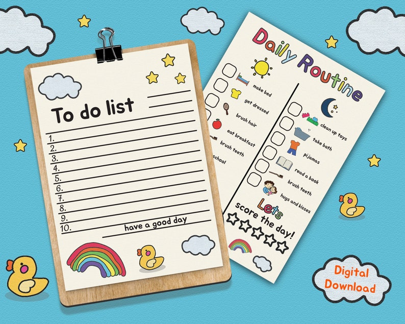 Kids Daily Journal Printable | Journal for Kids | Diary for Children ...