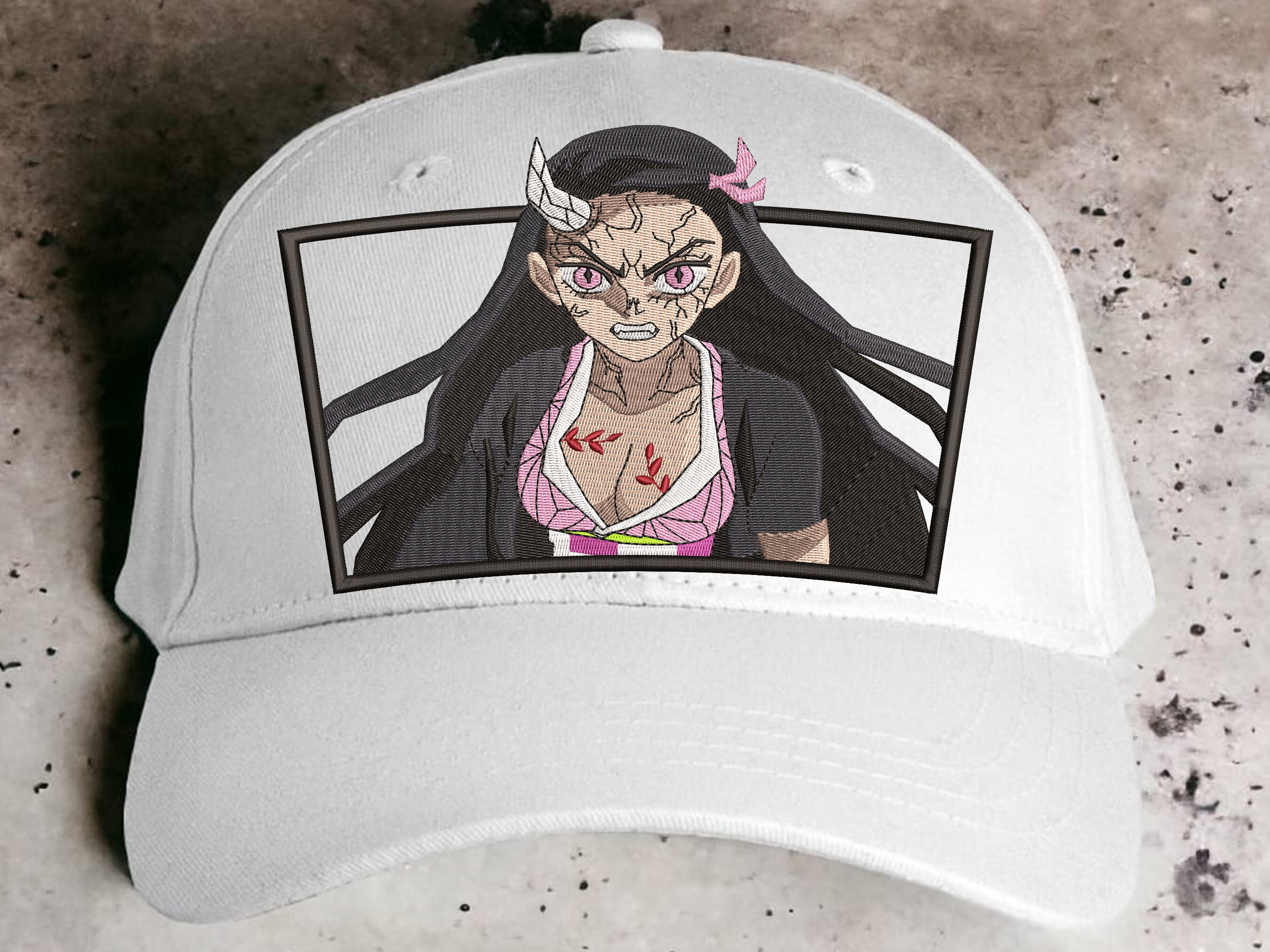 Nezuko Kamado Angry Machine Embroidery Design Digital Machine ...