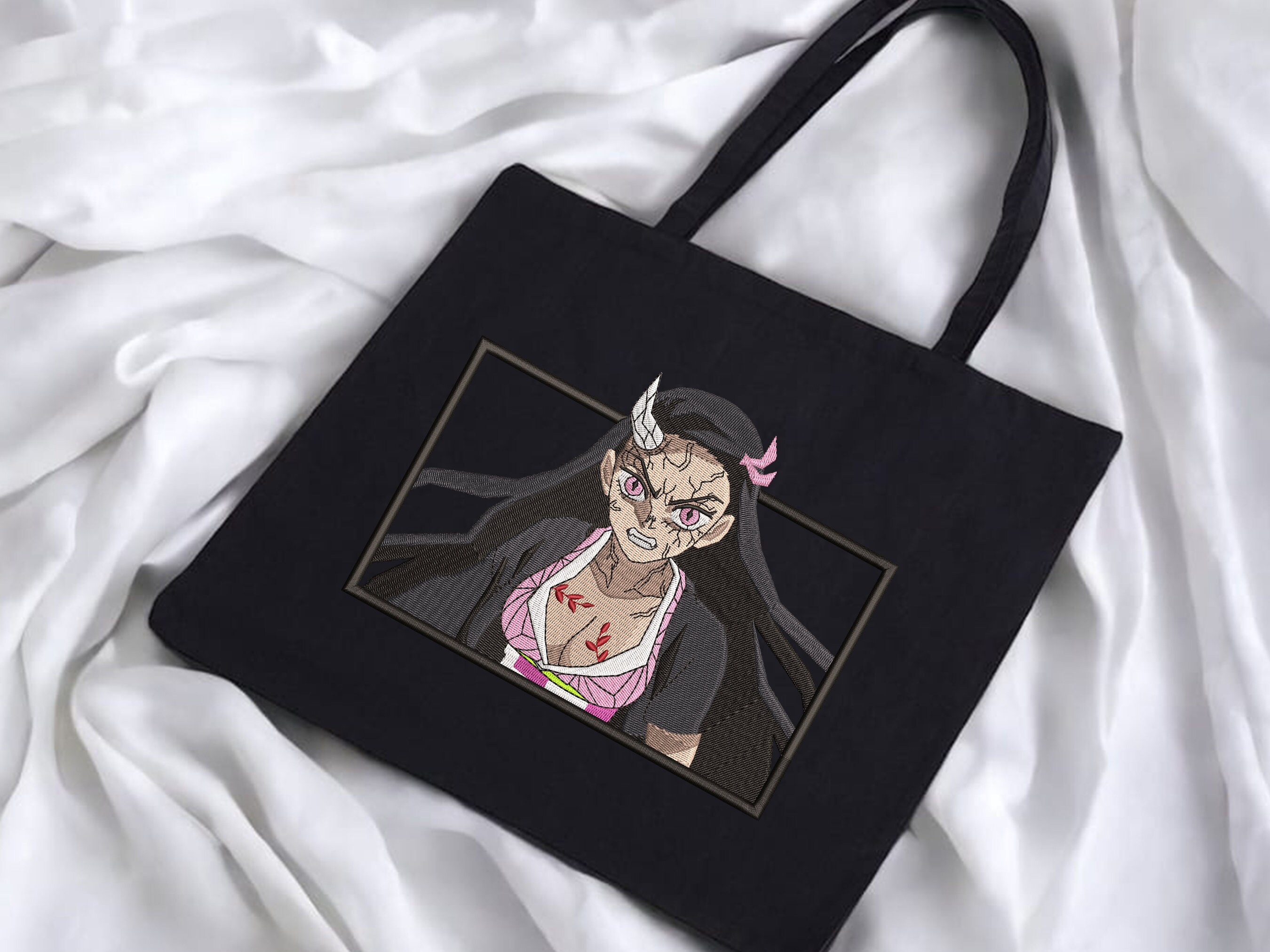 Nezuko Kamado Angry Machine Embroidery Design Digital Machine ...