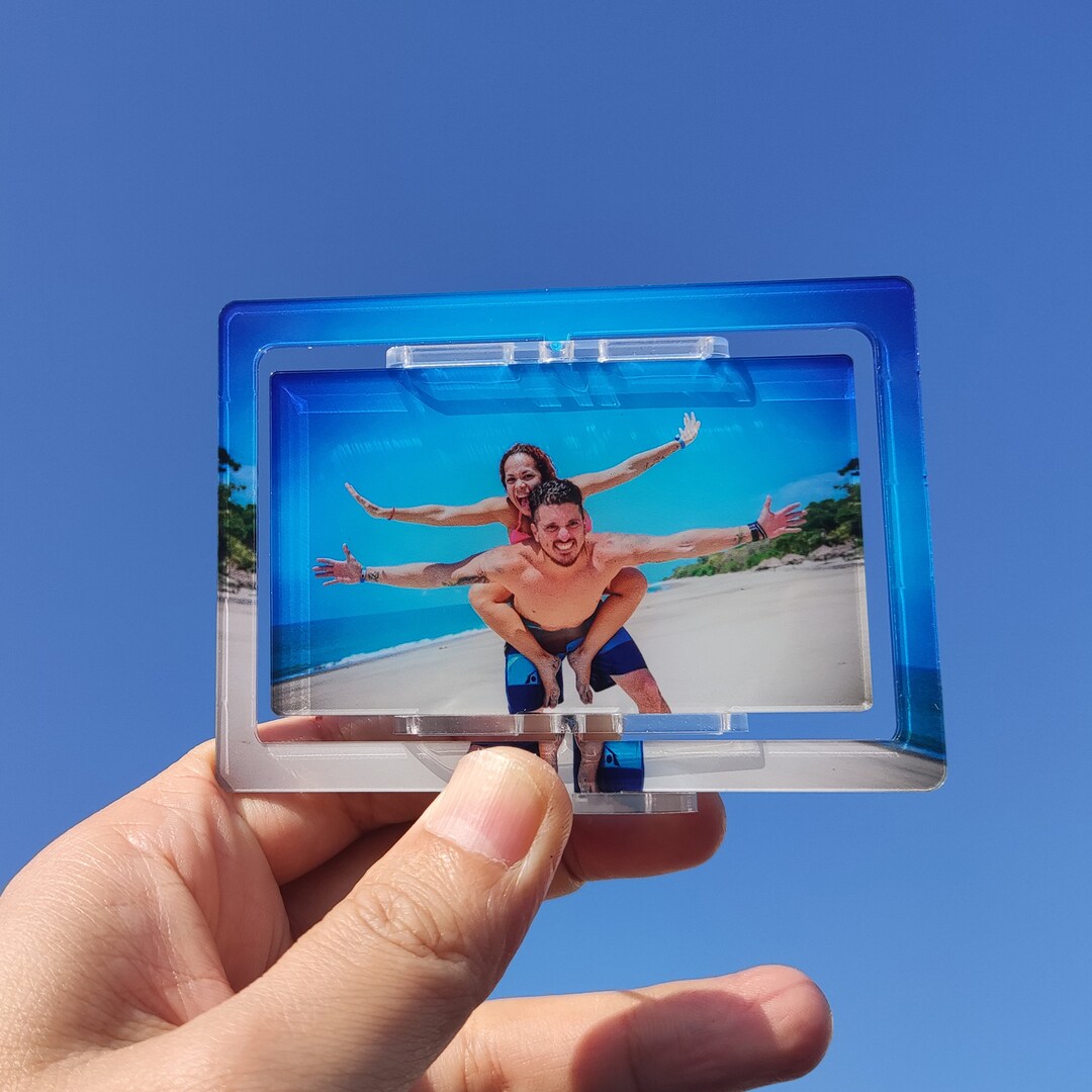 Personalized Rotating Acrylic Photo Stands - Etsy