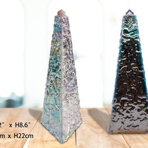 Triangular Pyramidal 3D Kaleidoscope - Starlight Symphony - Cosmic ...