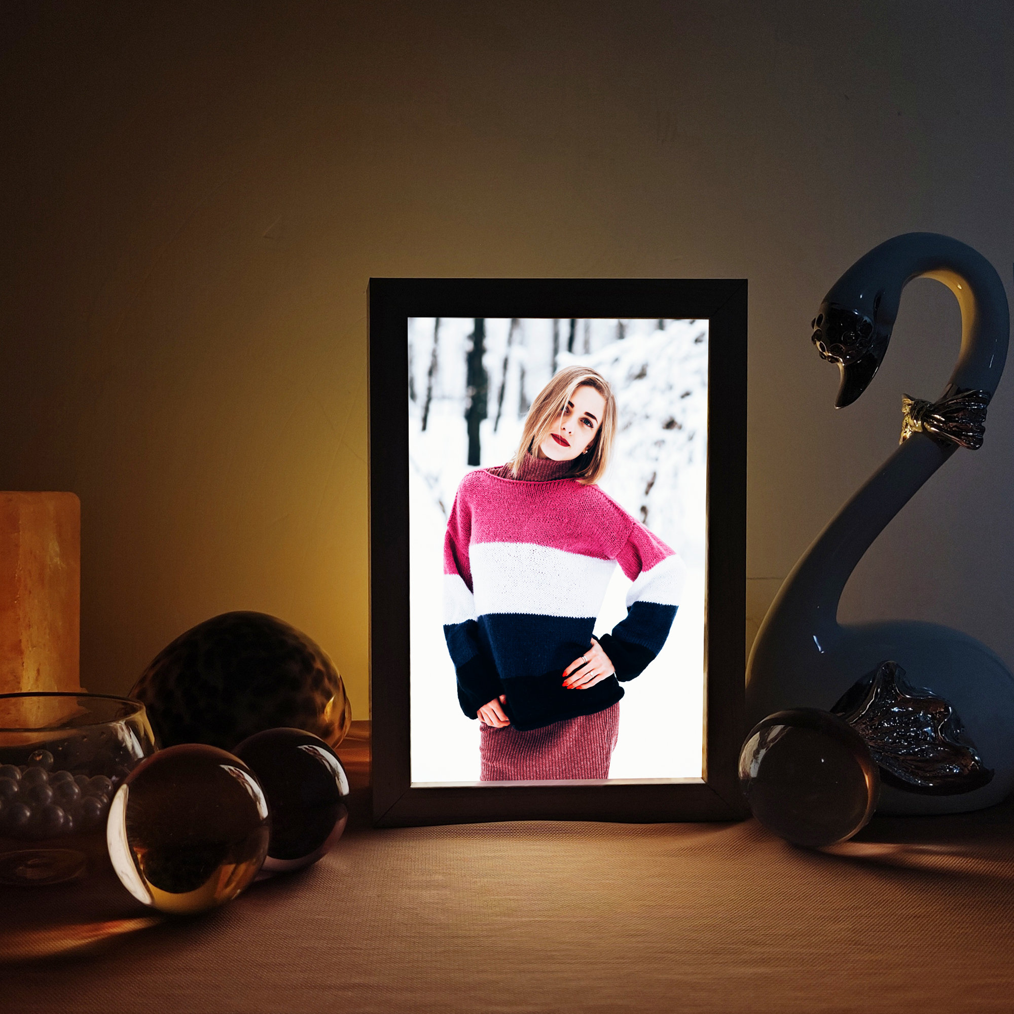 Personalized LED Backlit Photo Frame: Watch Your Sketch Come to Life in ...