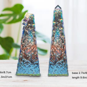 3D Kaleidoscope With Top Prism - Triangular Pyramid Shape - Multiple ...