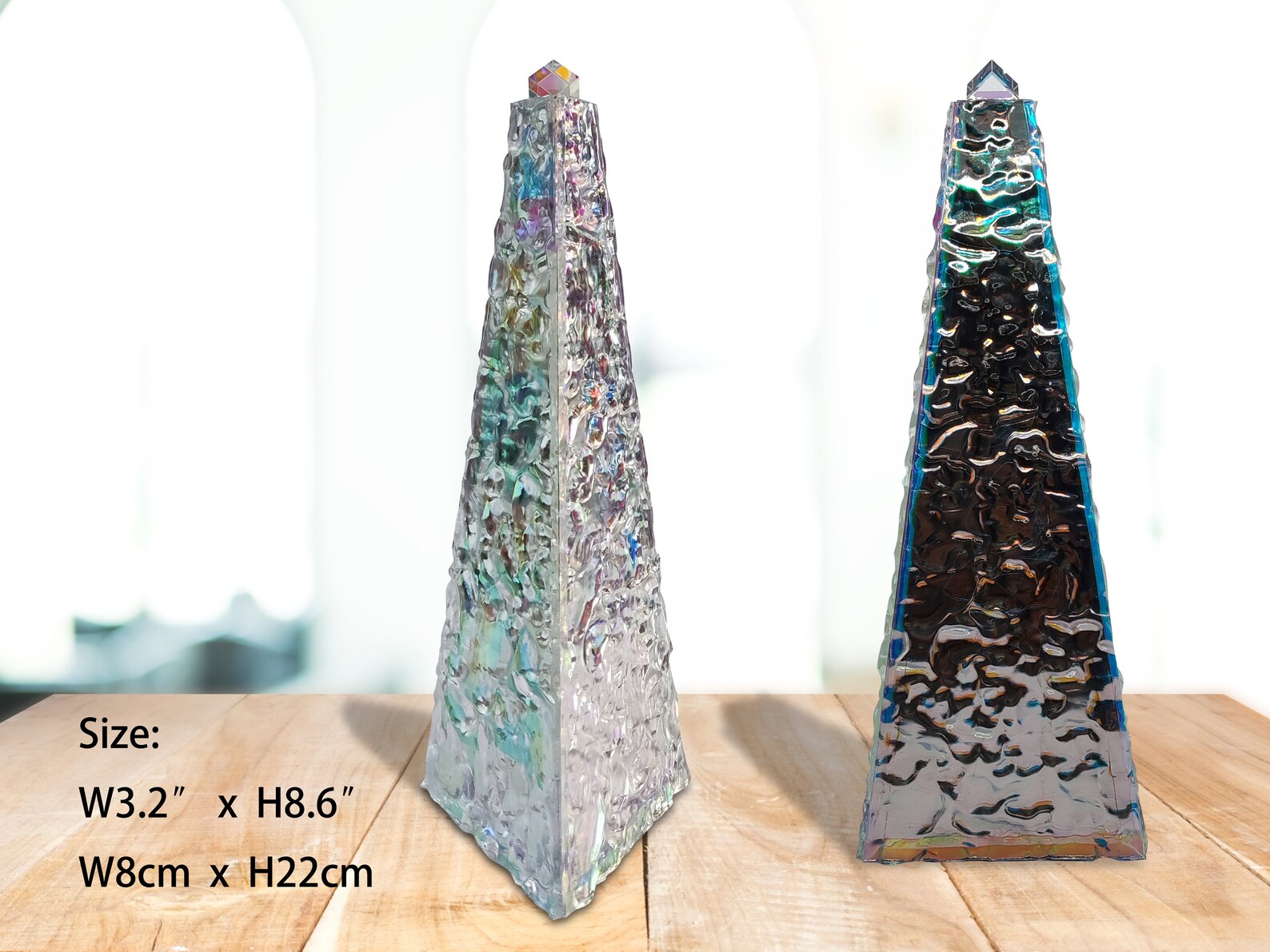 Triangular Pyramid 3D Kaleidoscope With Colorful Prism - Oceanic ...