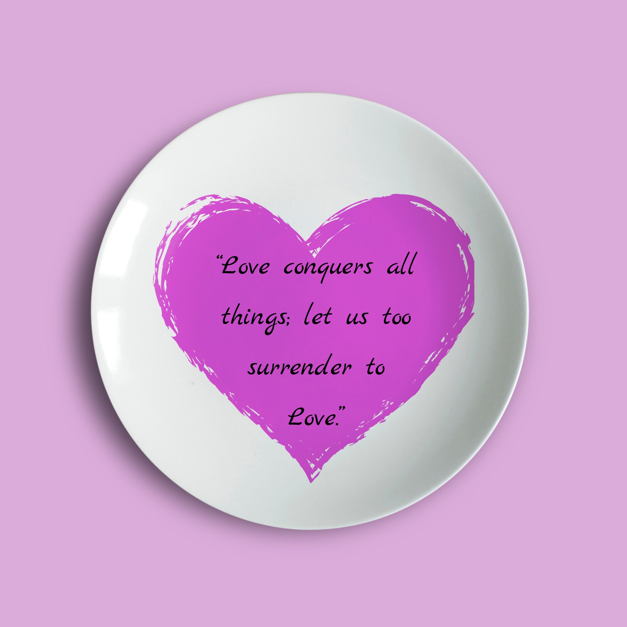 Personalized Ceramic Plates With Stand -custom Photo & Text, Wedding ...