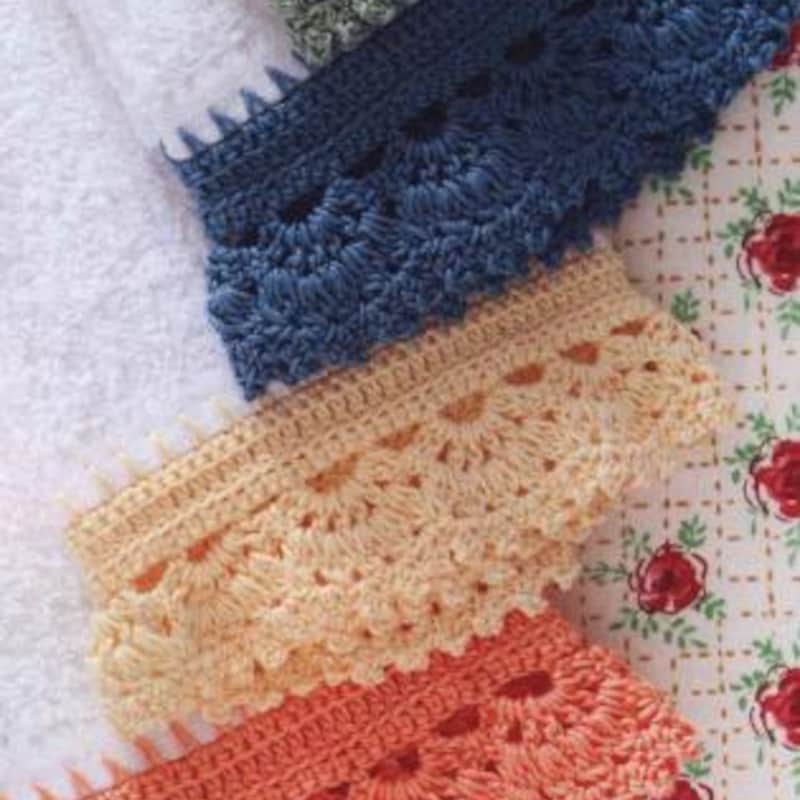 Tea Towels Crochet Edge - Etsy