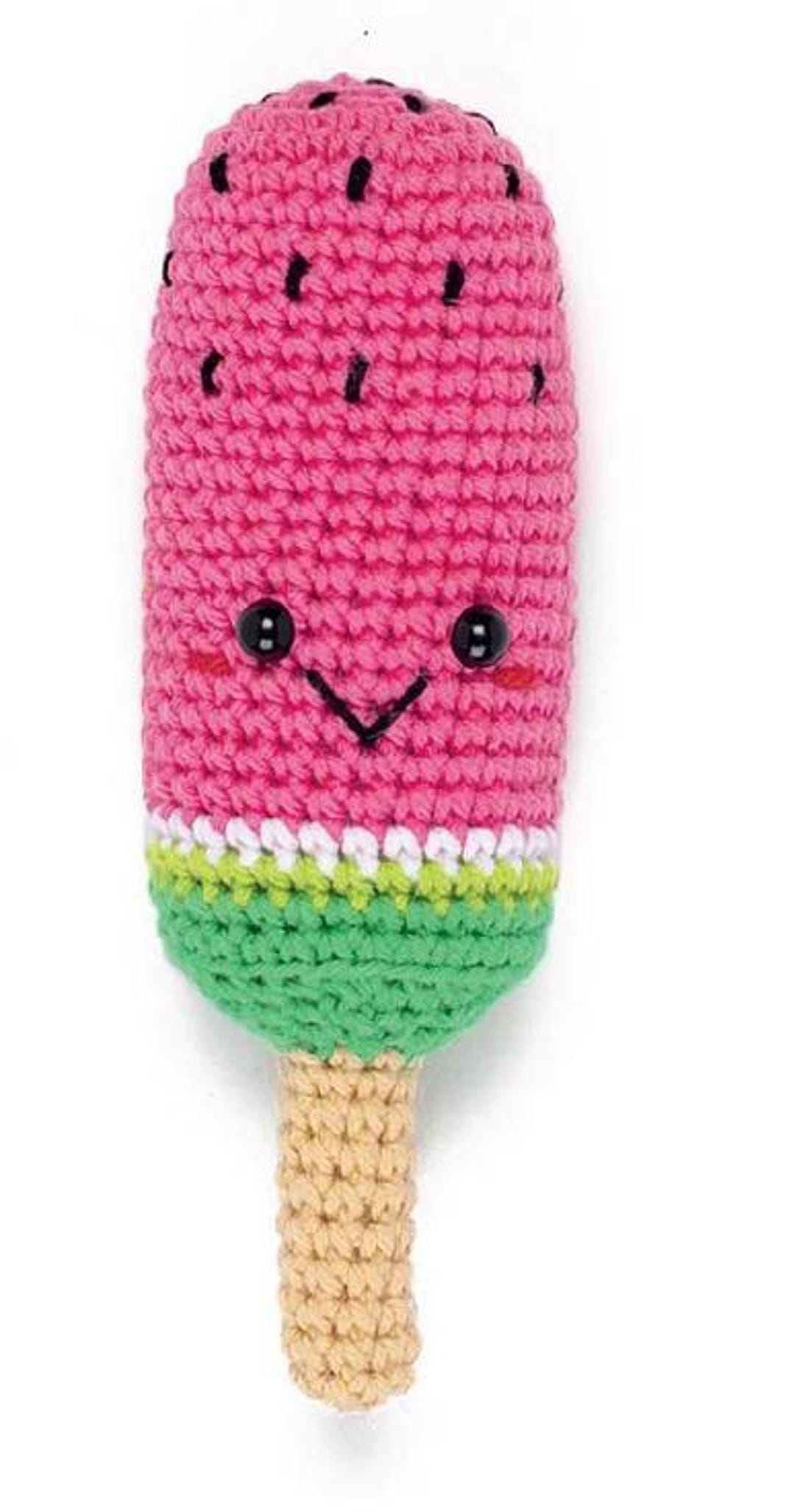 Kawaii Watermelon Ice Pop Pattern ONLY Instant Digital Download Cute ...