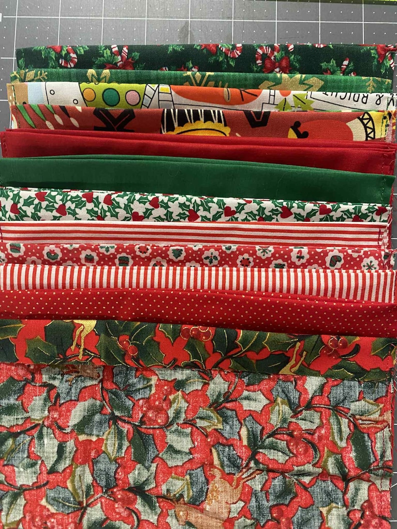 18" Christmas Stocking Liner, Felt Kit Insert, Patterned or Solid ...