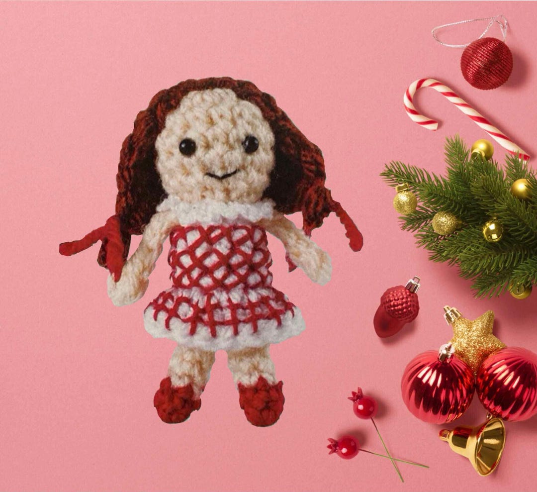 Misfit Doll From Popular Animation TV Amigurumi Vintage Pattern Crochet ...