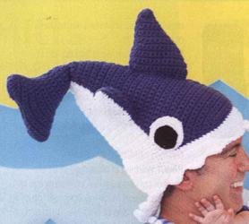 Crochet Shark Hat Pattern ONLY Instant Digital Download PDF - Etsy