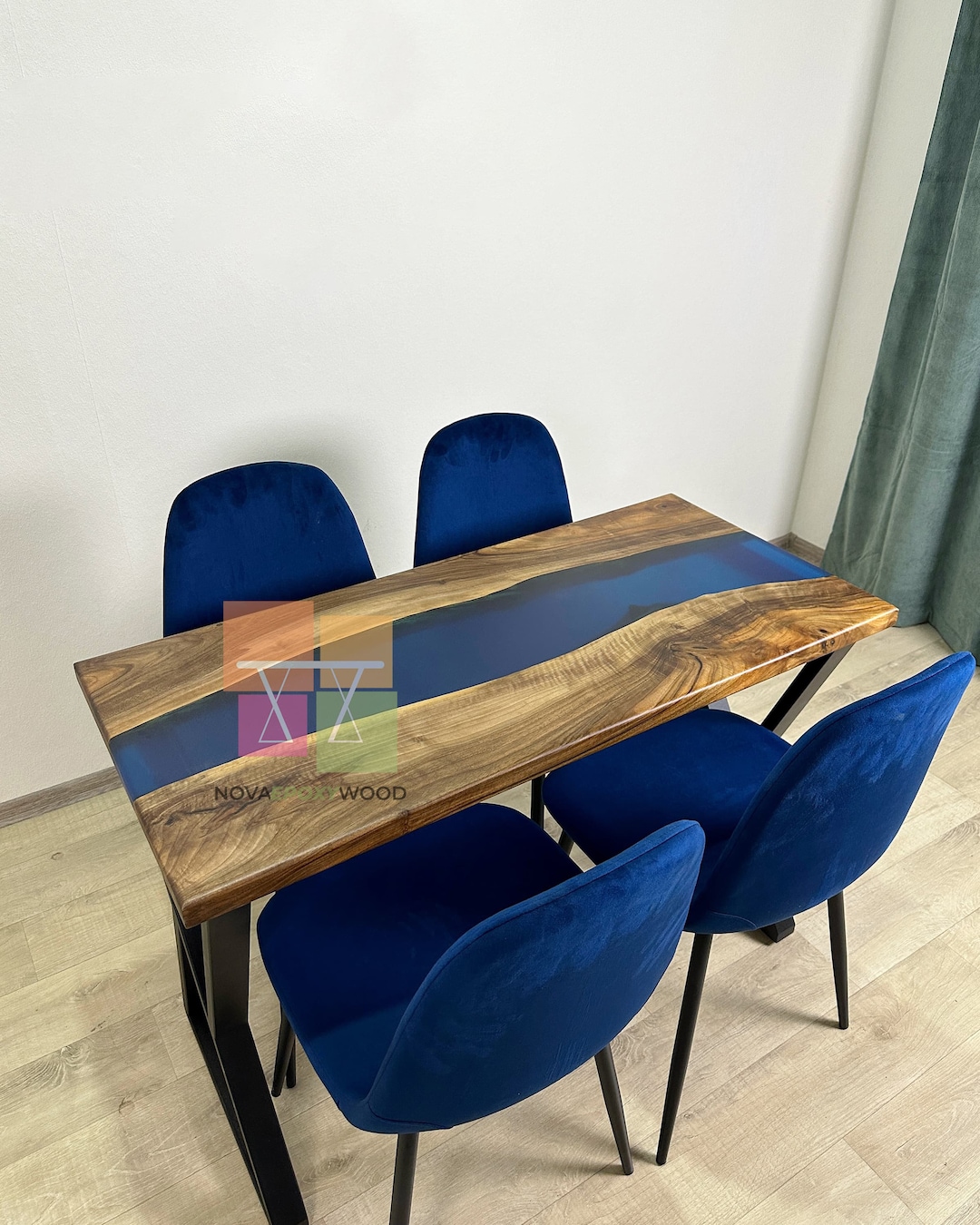 River Table Metal Legs at Carlo Simmons blog