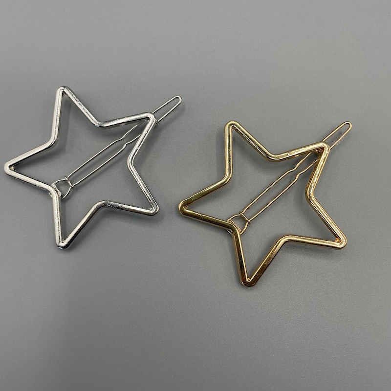 Star Hair Clips - Etsy