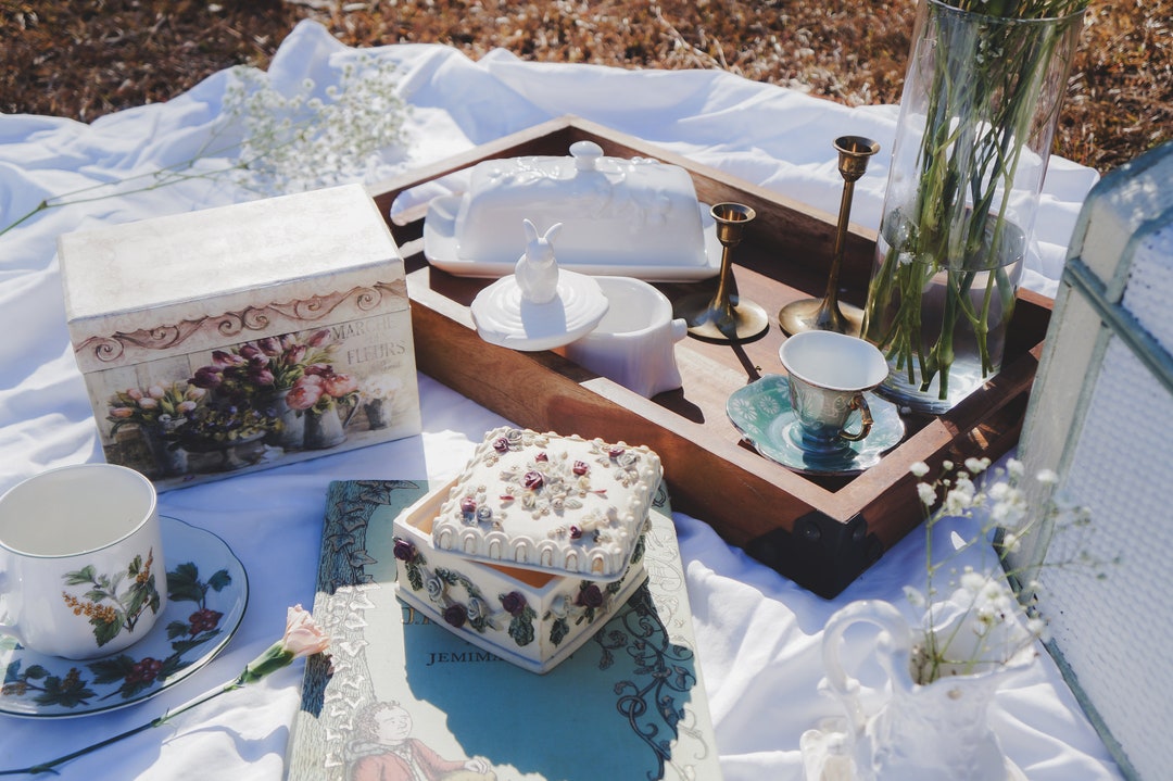 Cottagecore Mystery Box | Curated Vintage Home Decor Gift - Etsy