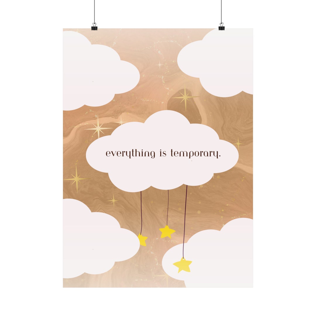 Motivational Poster Celestial Star Bedroom Wall Art - Etsy