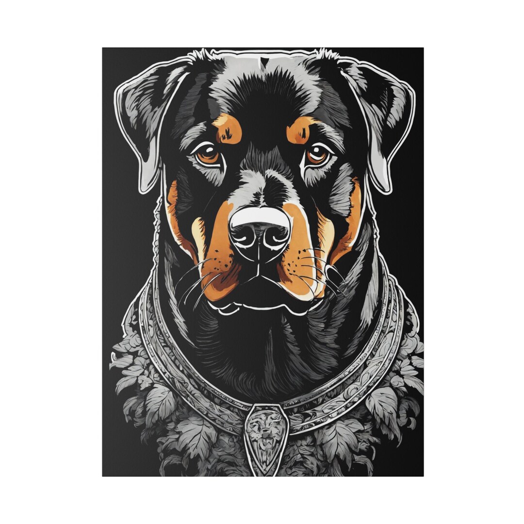 Noble Guardian Majestic Rottweiler - Etsy