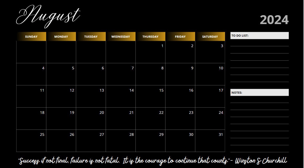 Digital Calendar 2024 - Etsy