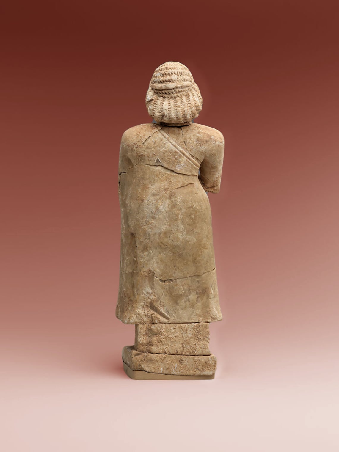 Reverence in Stone: Replica of the Sumerian Standing Female Worshiper ...