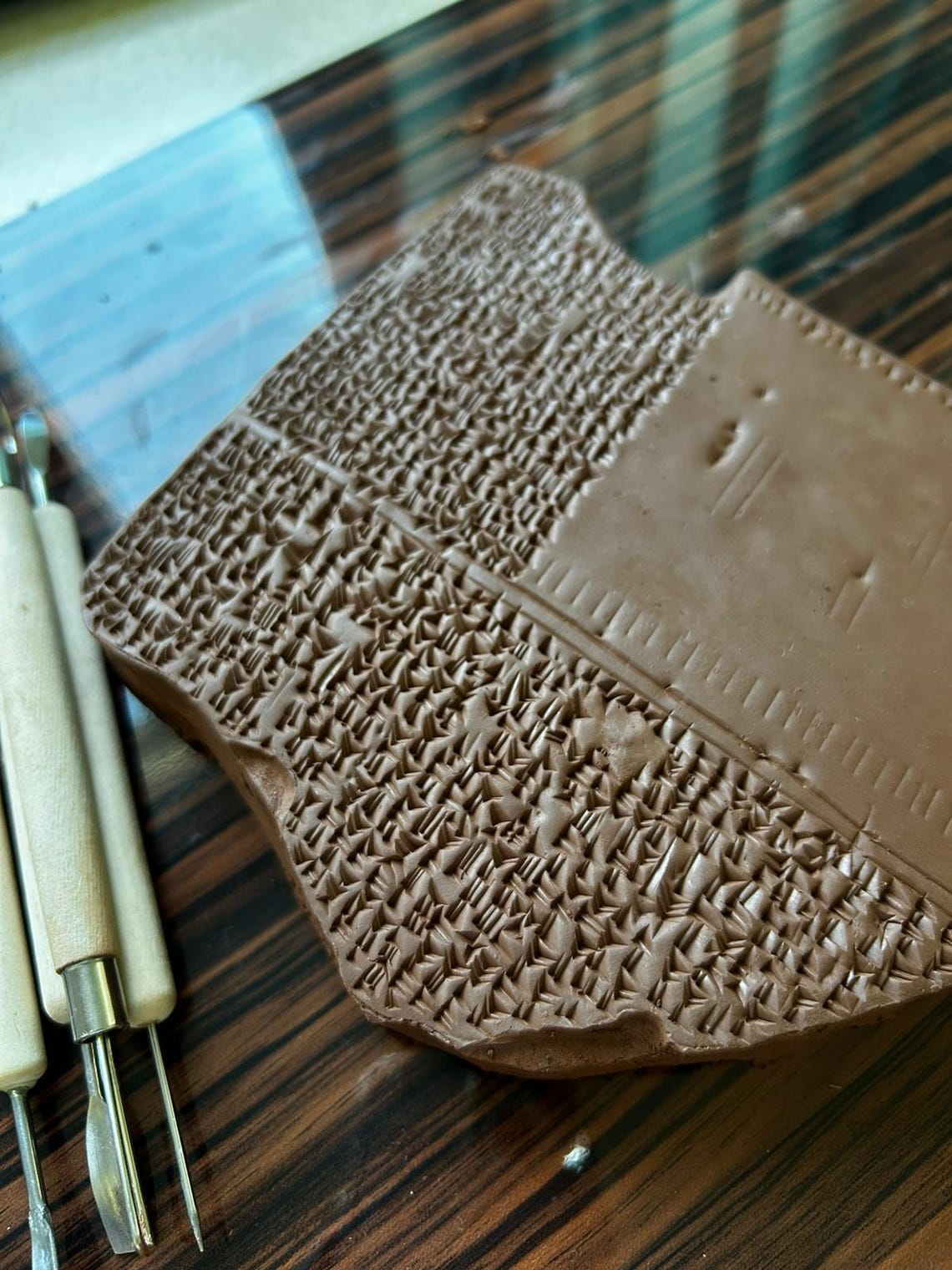 Epic of Gilgamesh Cuneiform Tablet Replica : Flood Story Recreation ...