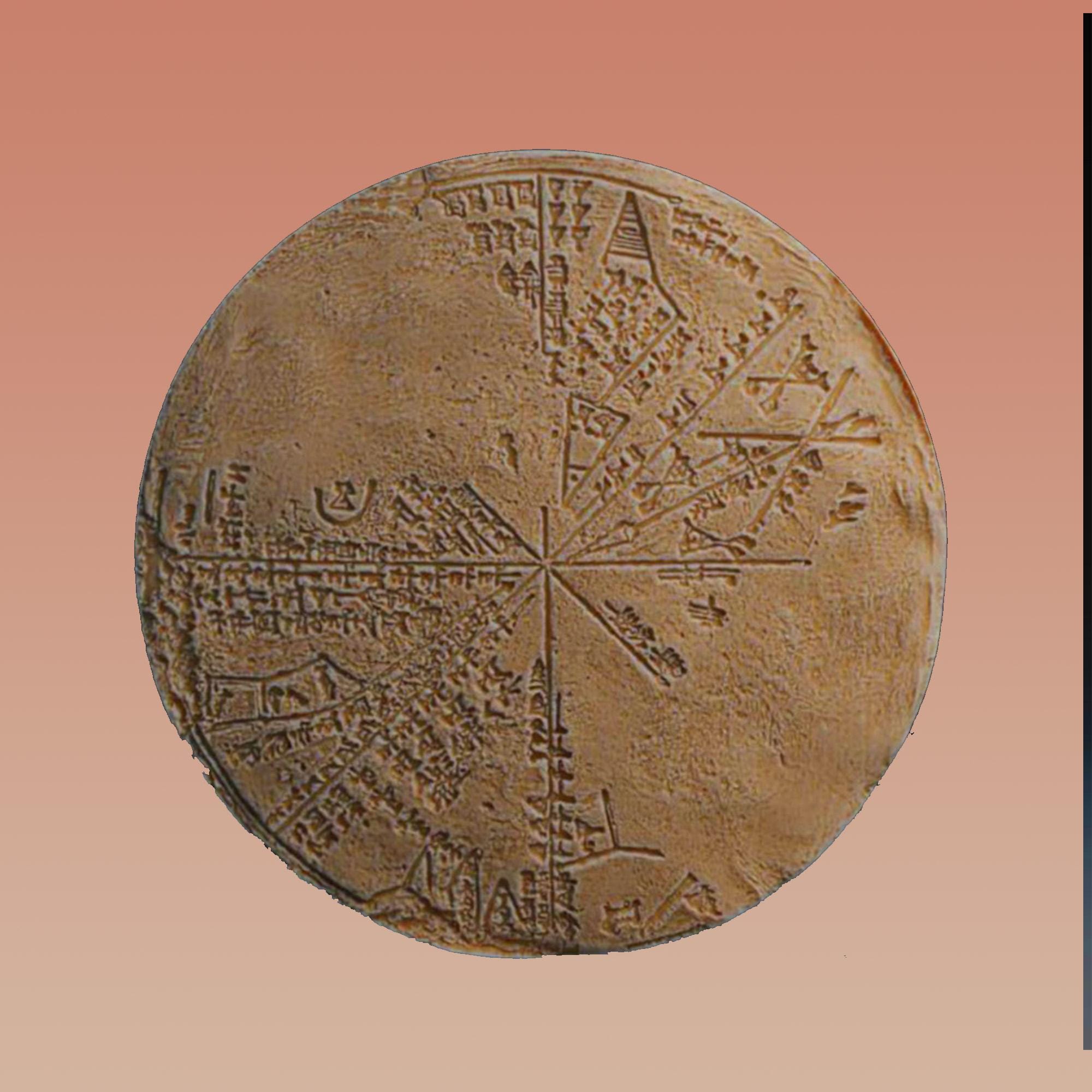 The Ancient Sumerian Star Map – A Replica of the Planisphere (replica ...