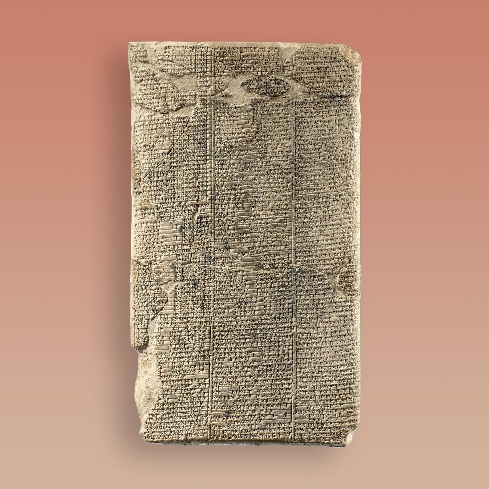 Sumerian Elegy on the Fall of Ur - Replica of the Lamentation Tablet of ...