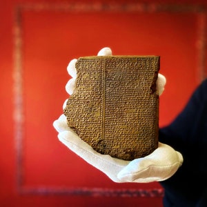 Epic of Gilgamesh Tablet/replica Epic of Gilgamesh Flood Story From ...