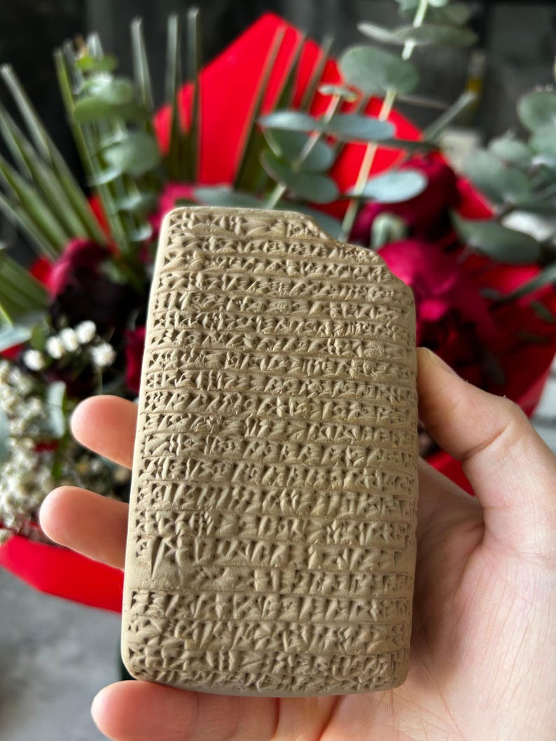 The World's Oldest Love Poem: 95% Similarity - Sumerian Replica ...