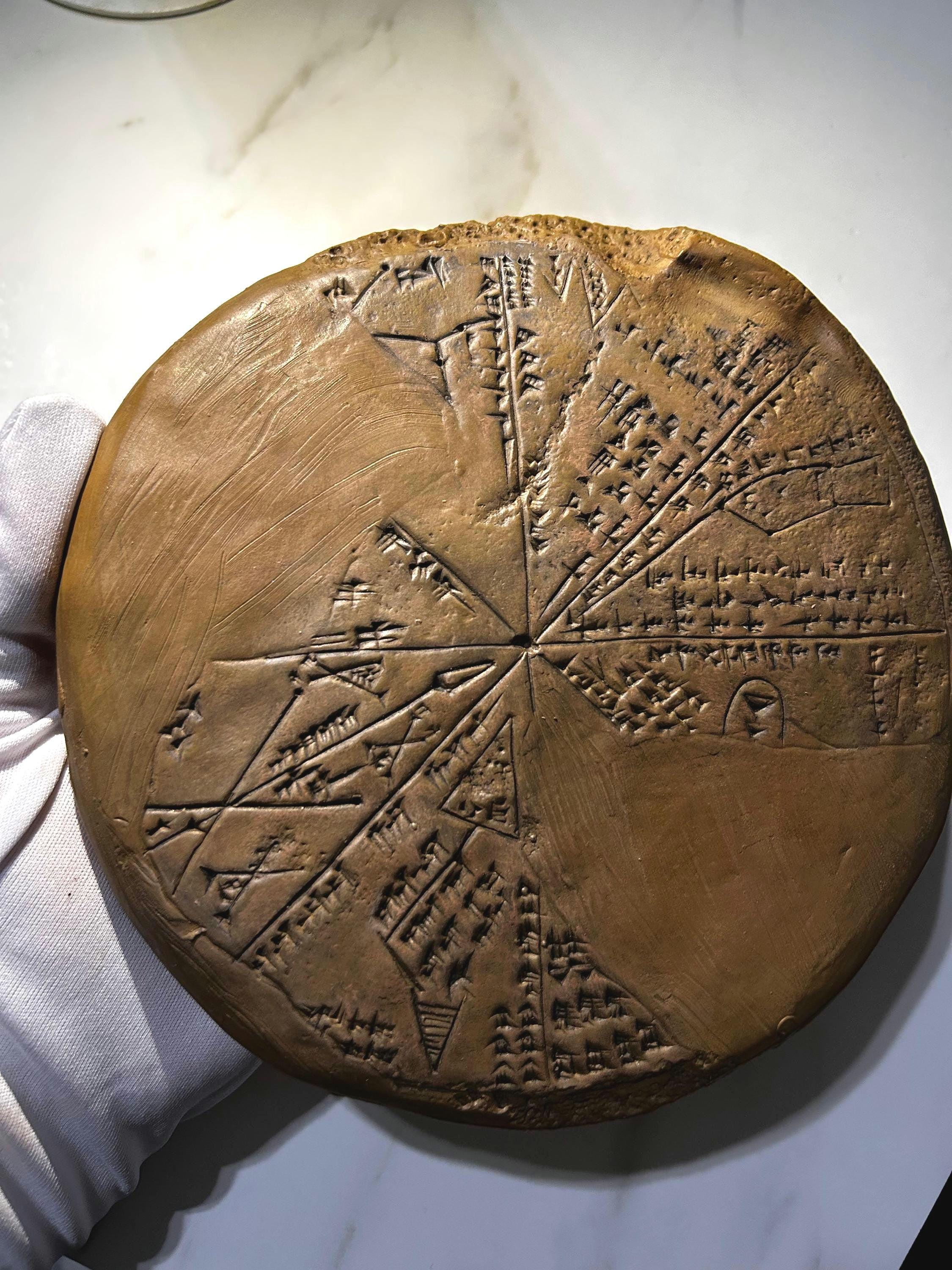 The Ancient Sumerian Star Map – A Replica of the Planisphere (replica ...