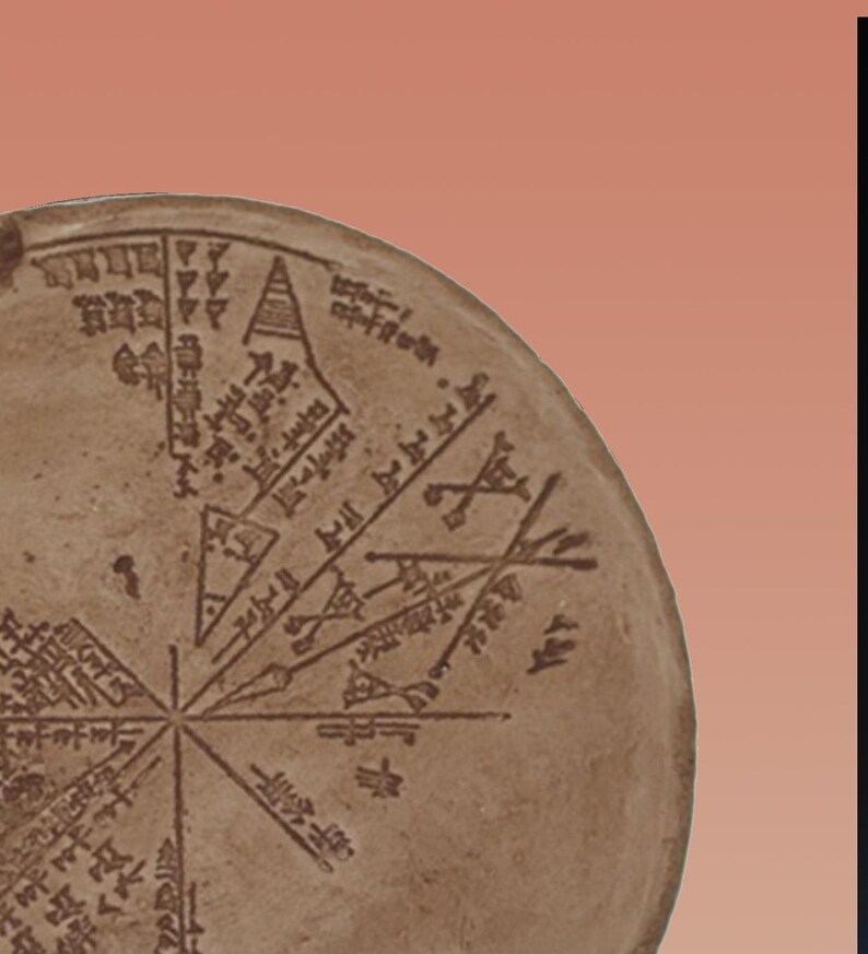 The Ancient Sumerian Star Map – A Replica of the Planisphere (replica ...