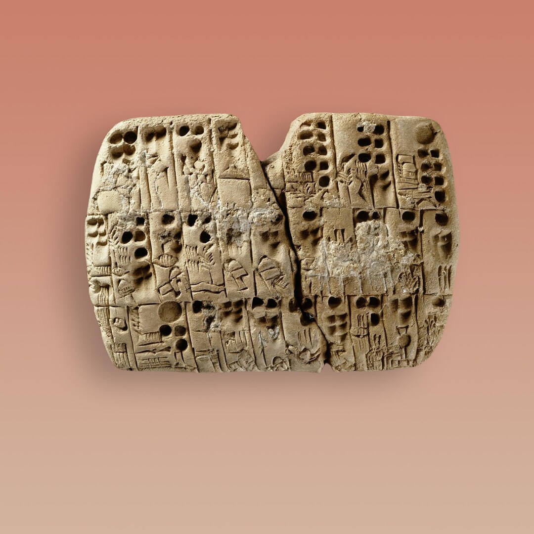 Uruk Administrative Records - Replica of Pre-cuneiform Administrative ...