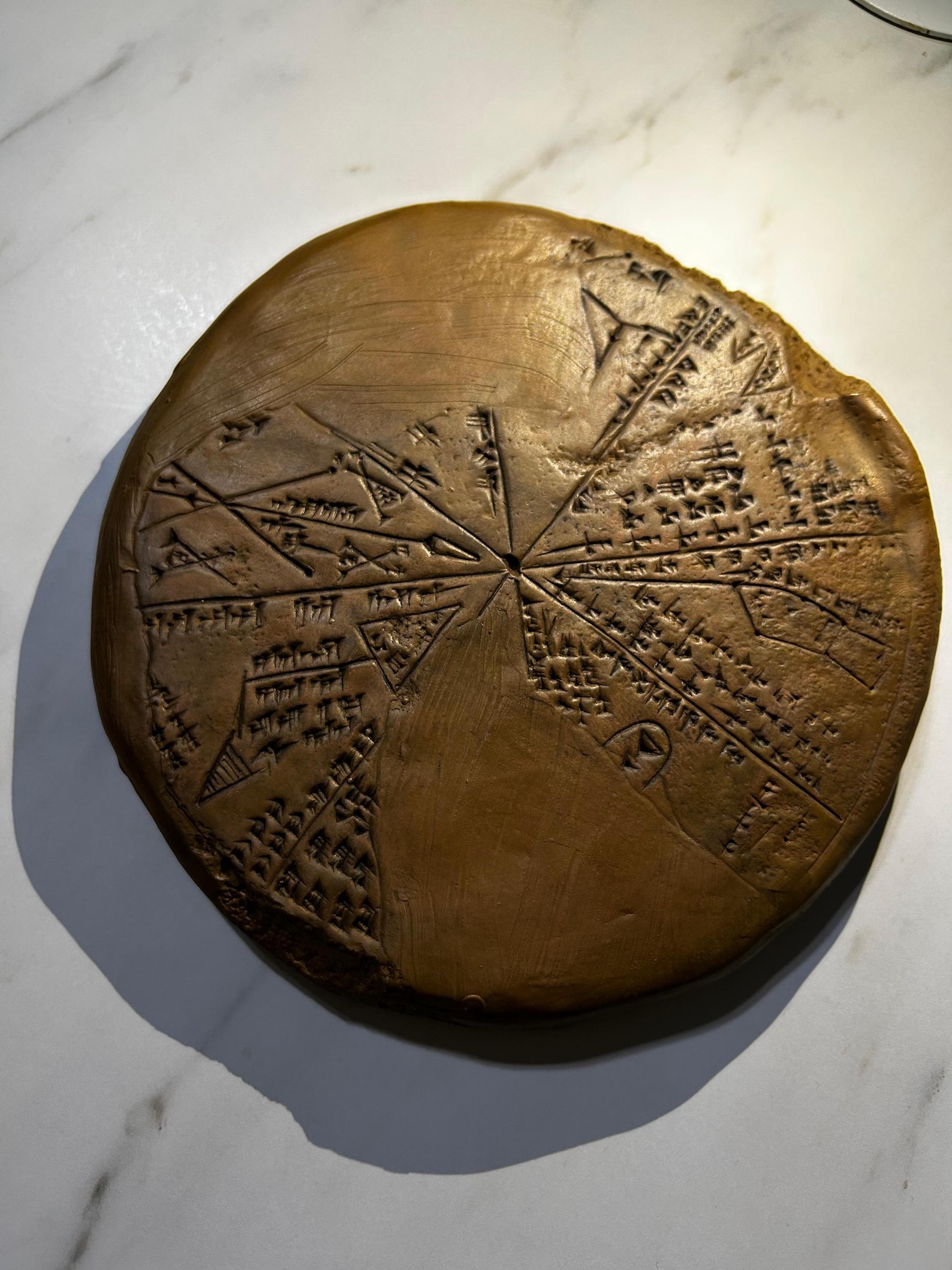 The Ancient Sumerian Star Map – A Replica of the Planisphere (replica ...