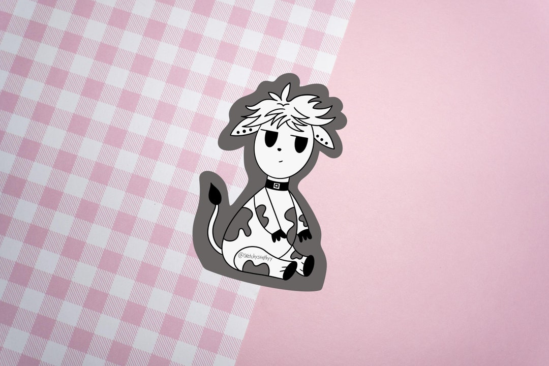 Fruits Basket, Hatsuharu Chibi Moo-cow Sticker - Etsy
