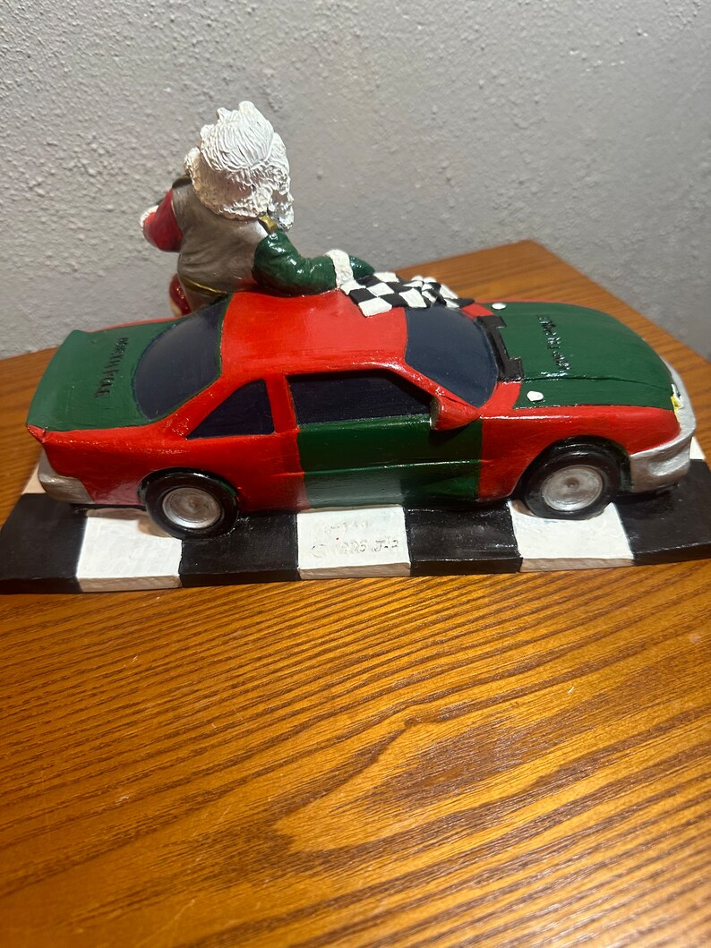 Santa Race Car Decor - Etsy
