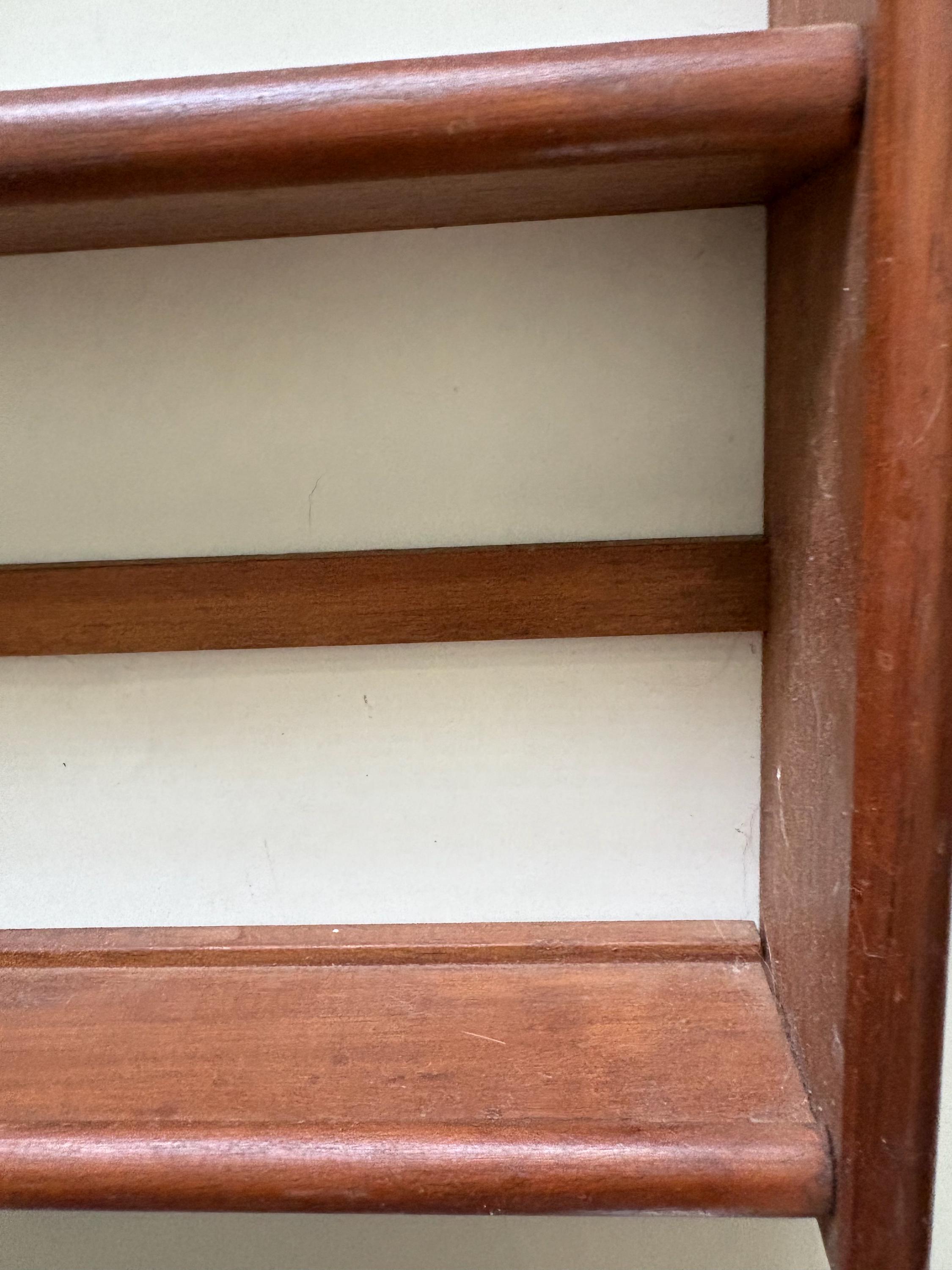 Vintage Mccormick Herbs & Spices Rustic Wood Spice Rack Shelf Sits or ...