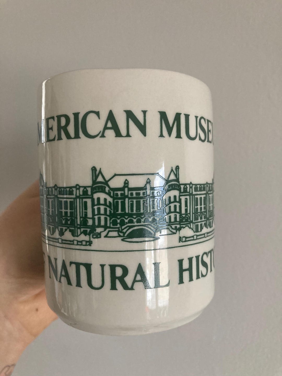 Natural History Museum Mug NYC American Diner Coffee Ceramic New York ...