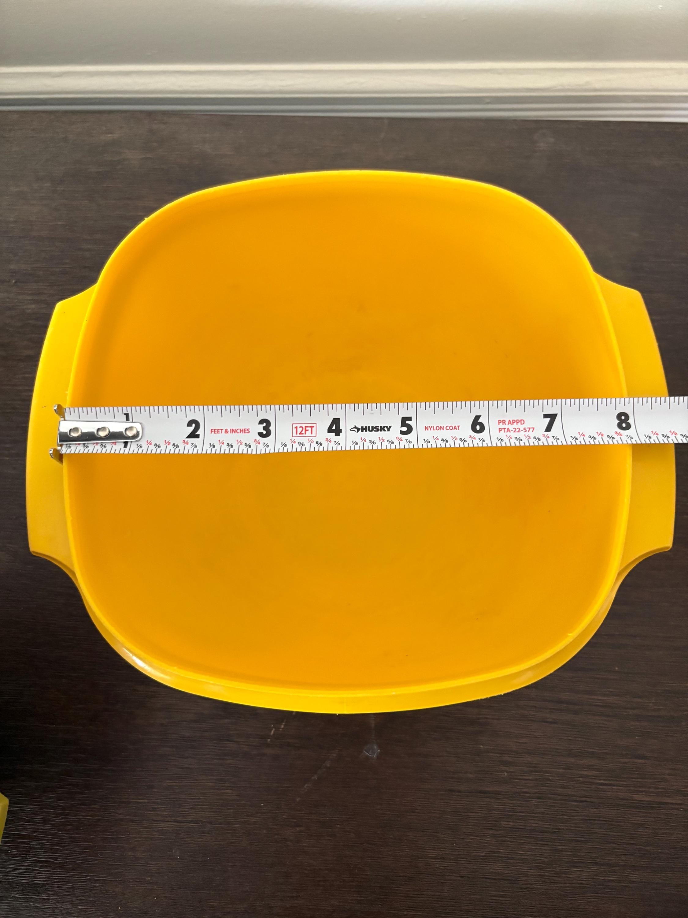 Vintage Tupperware Gold Orange Olive SERVALIER Bowls W Lids #836 #838 ...