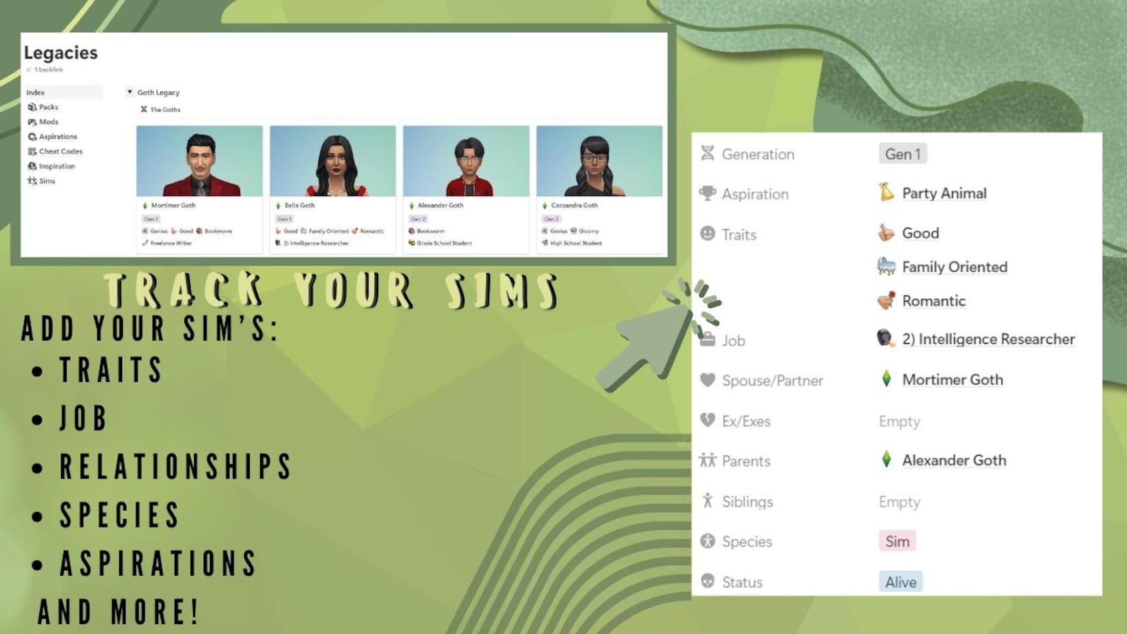 The Sims 4 Hub - Etsy