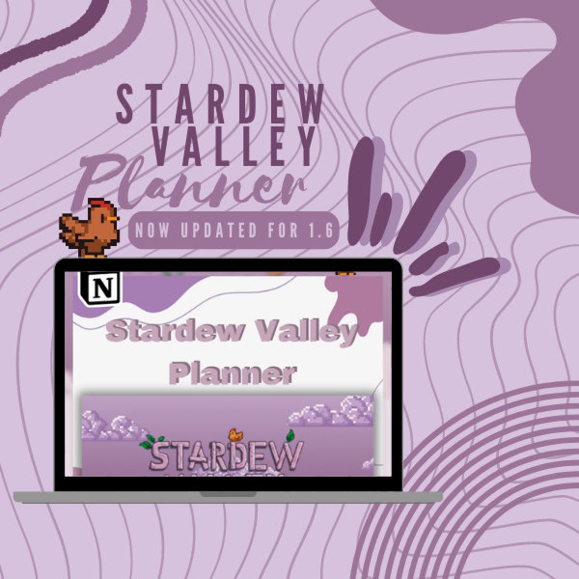 Stardew Valley Notion Planner [1.6 Version] - Etsy