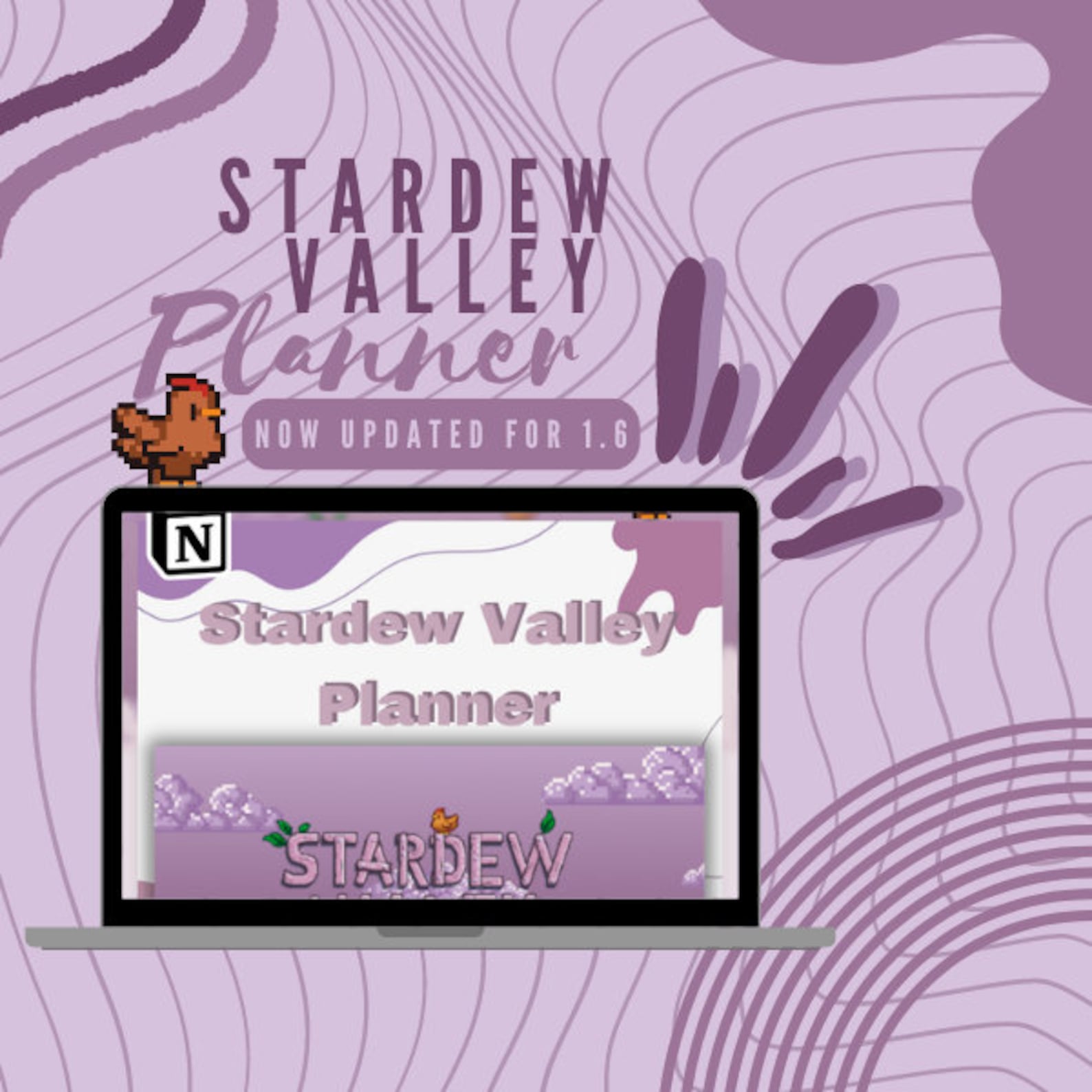 Stardew Valley Notion Planner [1.6 Version] - Etsy