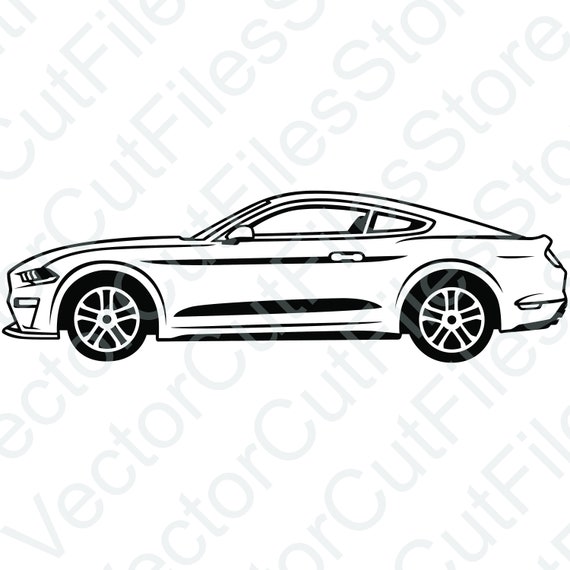 Mustang Car Vector