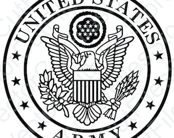 US Army Tabs 2 Vector Cut File - Etsy