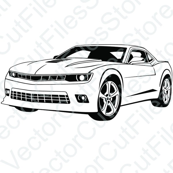 Chevy Camaro Svg - Etsy