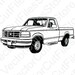 Ford F100 1974 Vector Cut File - Etsy Canada
