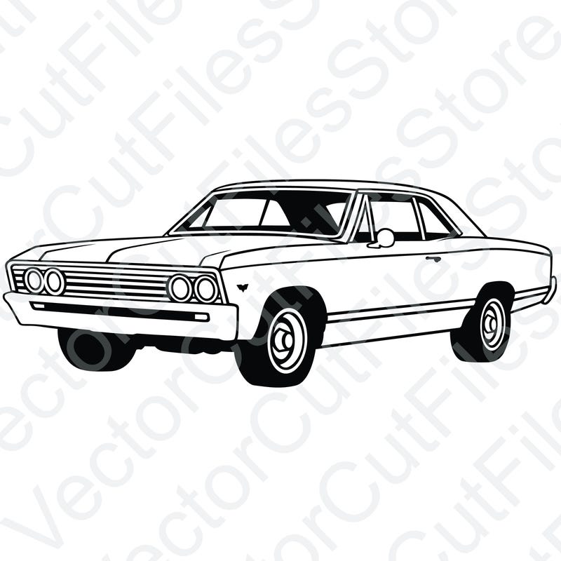 67 Chevelle Svg - Etsy